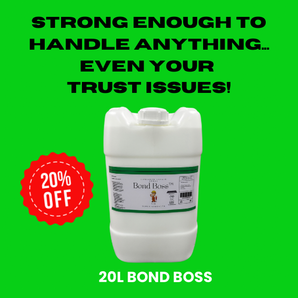 Bond Boss™ Wall Protection Spray (20L) – Full Trend