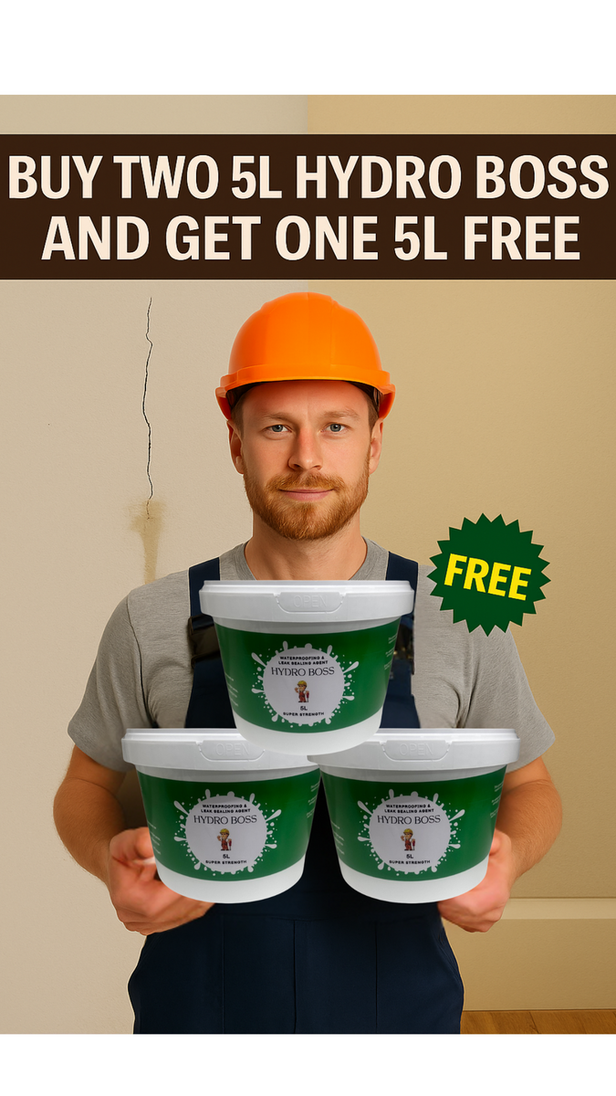 HydroBoss™ Waterproofing Sealing Agent (2x5L+ FREE 5L) – Full Trend